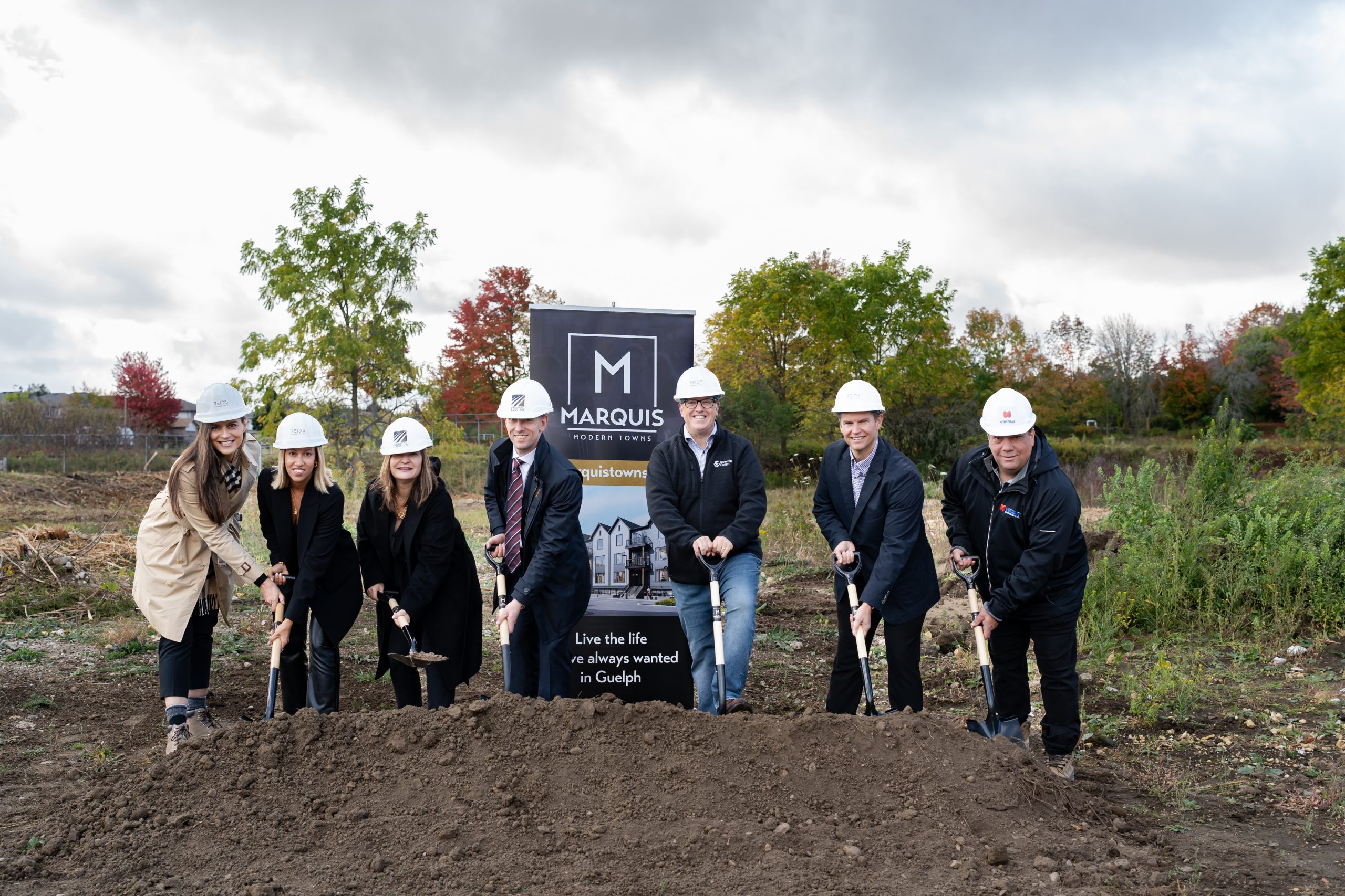 Ground Breaking Ceremony - Marquis Modern Towns